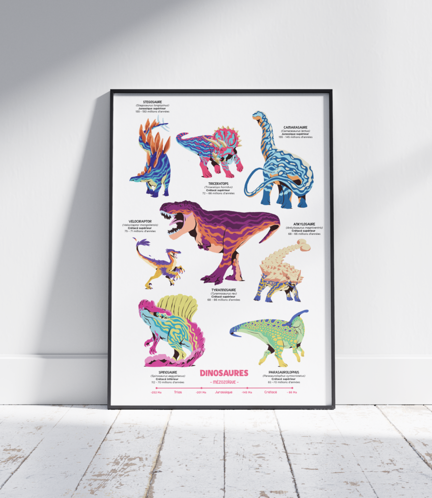 L’ÈRE DU CRÉTACÉ – THE CRETACEOUS ERA – azed-art