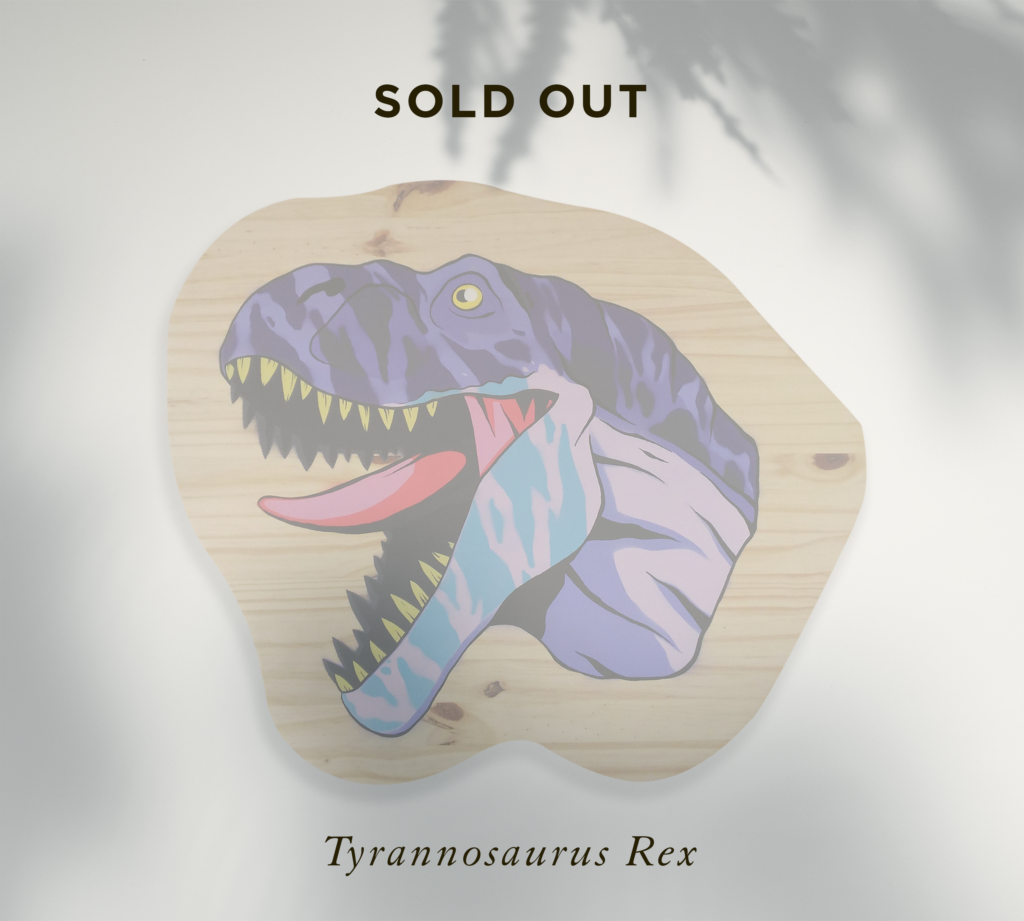 DINOSAURS – WOOD PANEL – azed-art